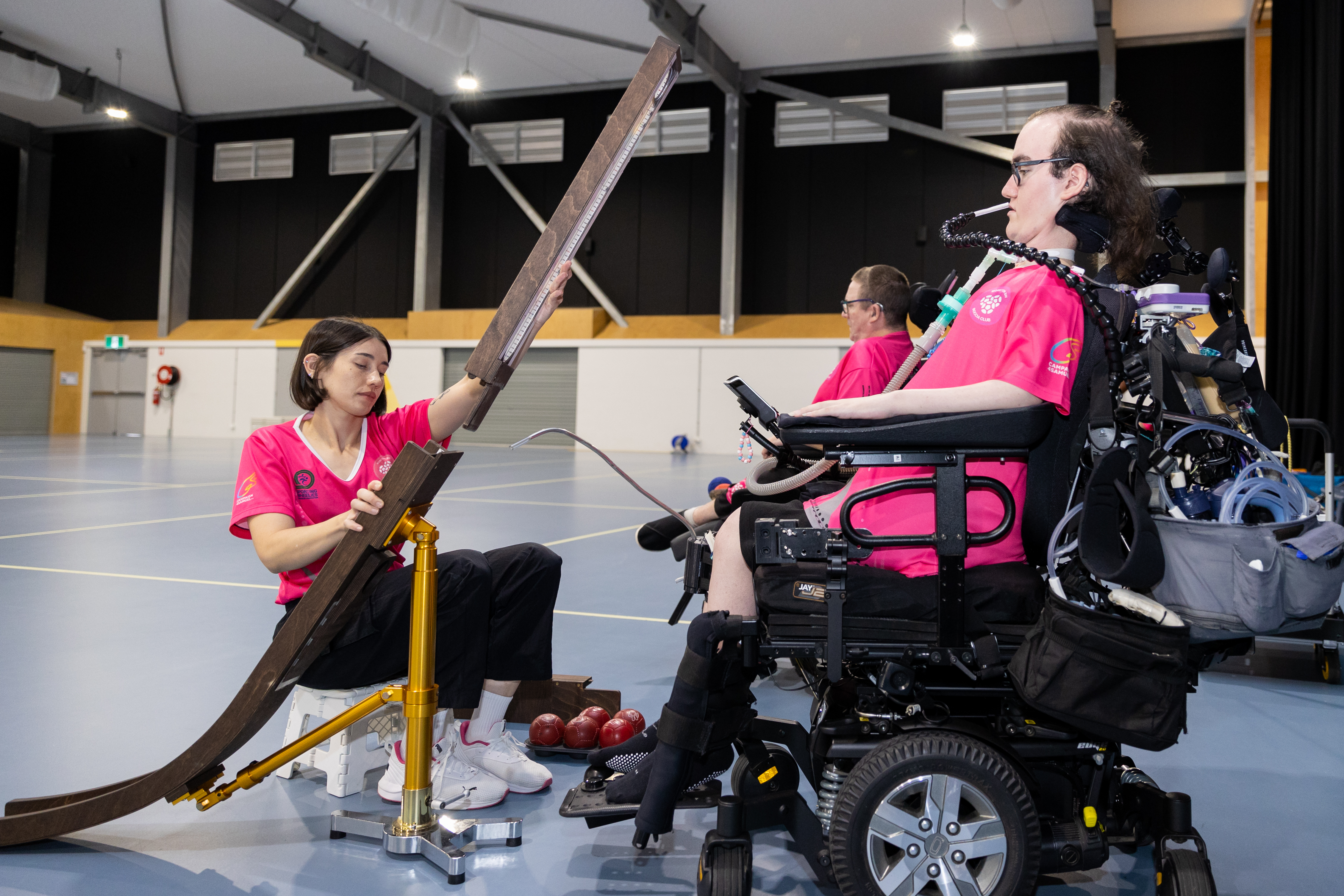 Having a ball with "unknown" Paralympic sport