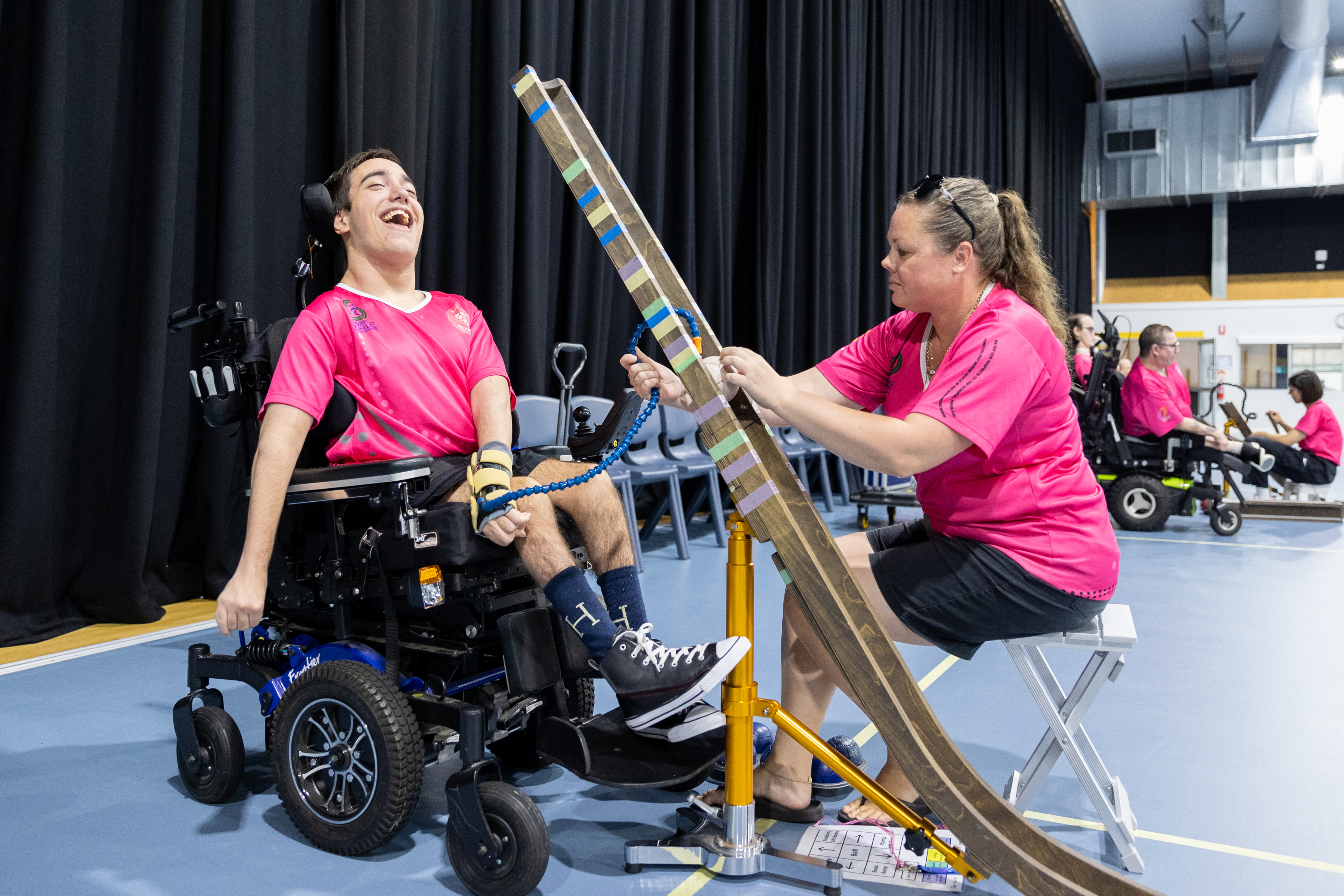 Having a ball with "unknown" Paralympic sport