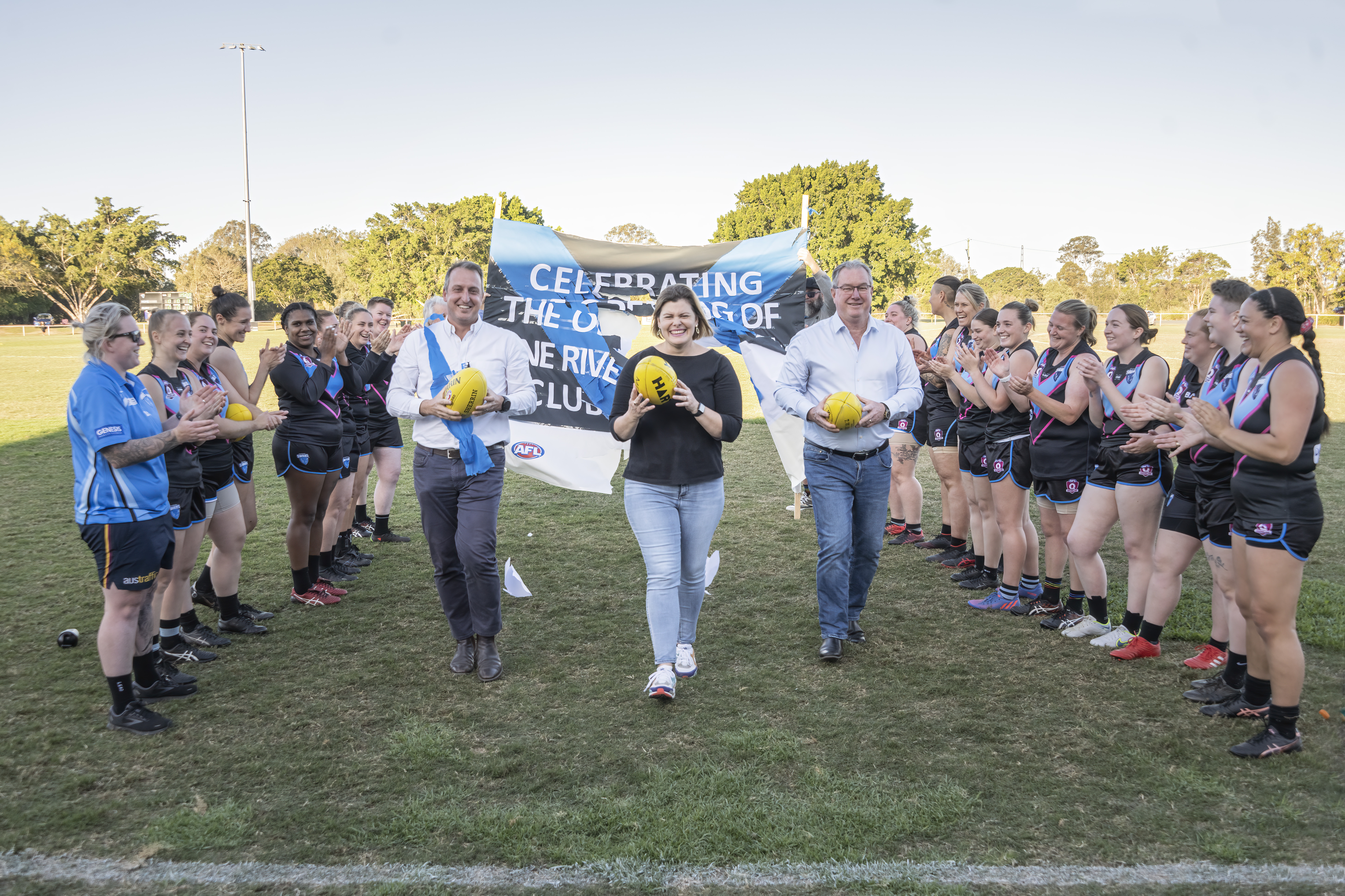 Swans celebrate new era at Reserve