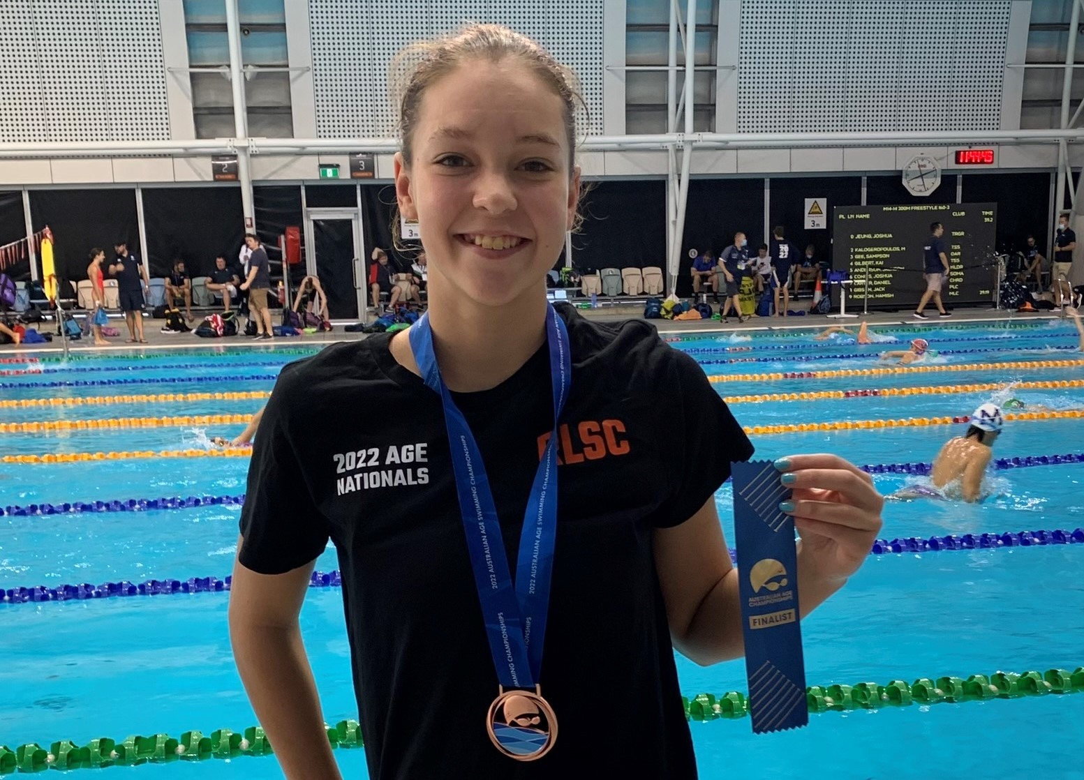 Rylee's podium finish on national titles debut