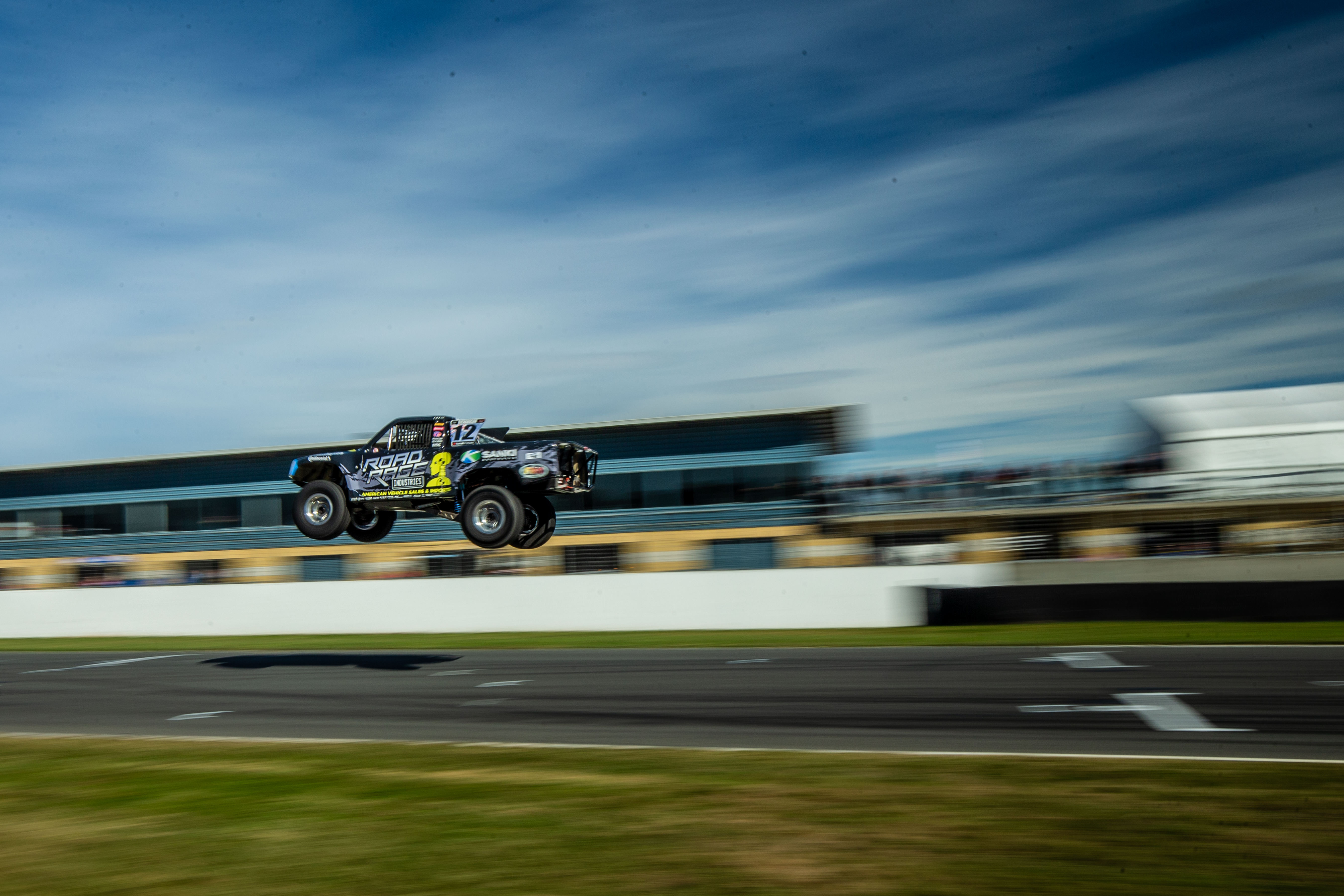 Shaun's flying start to truck series