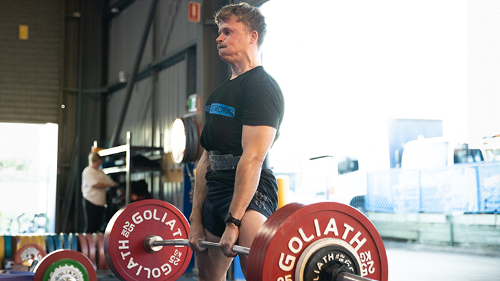 Gym's heavy lifting birthday party