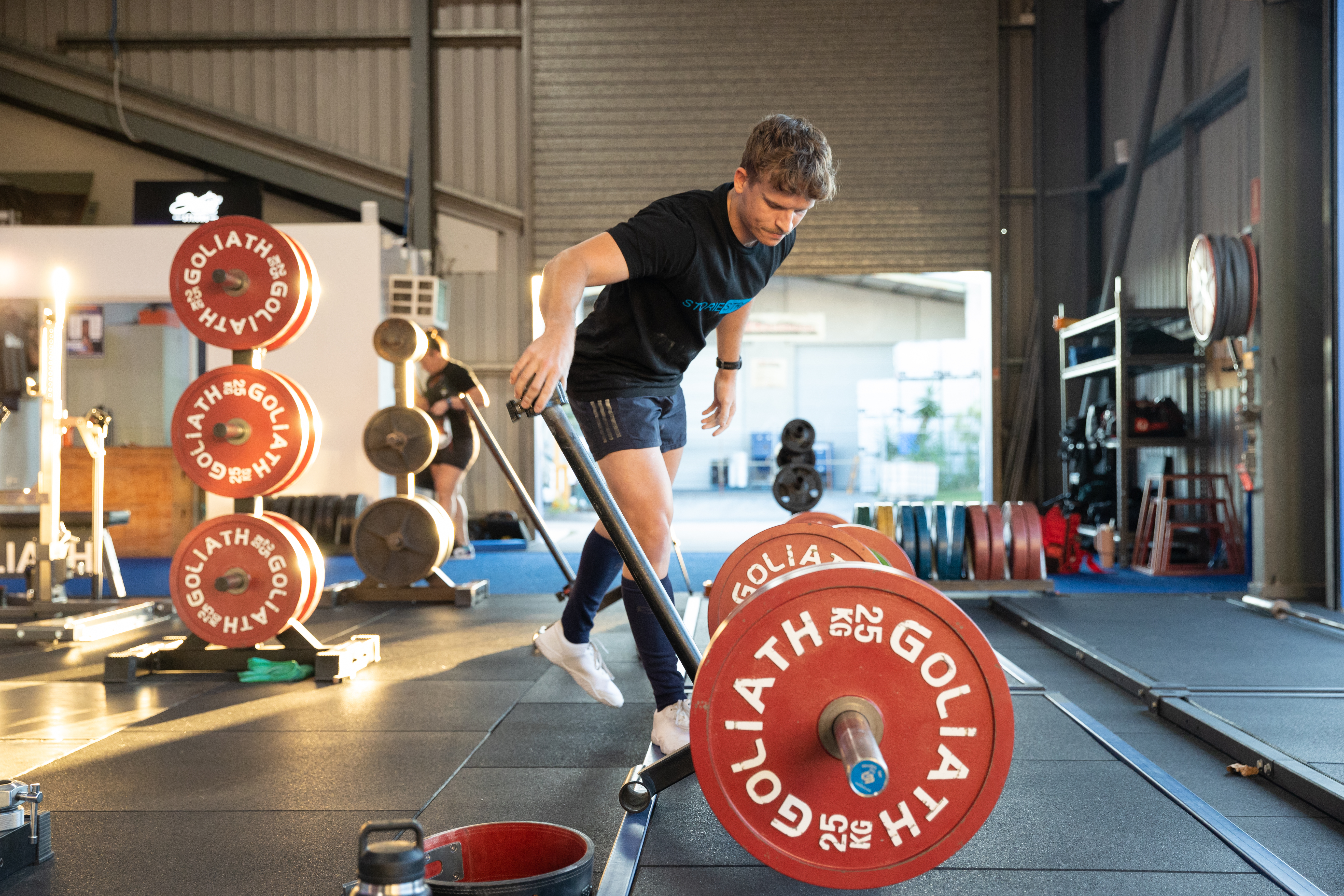 Gym's heavy lifting birthday party