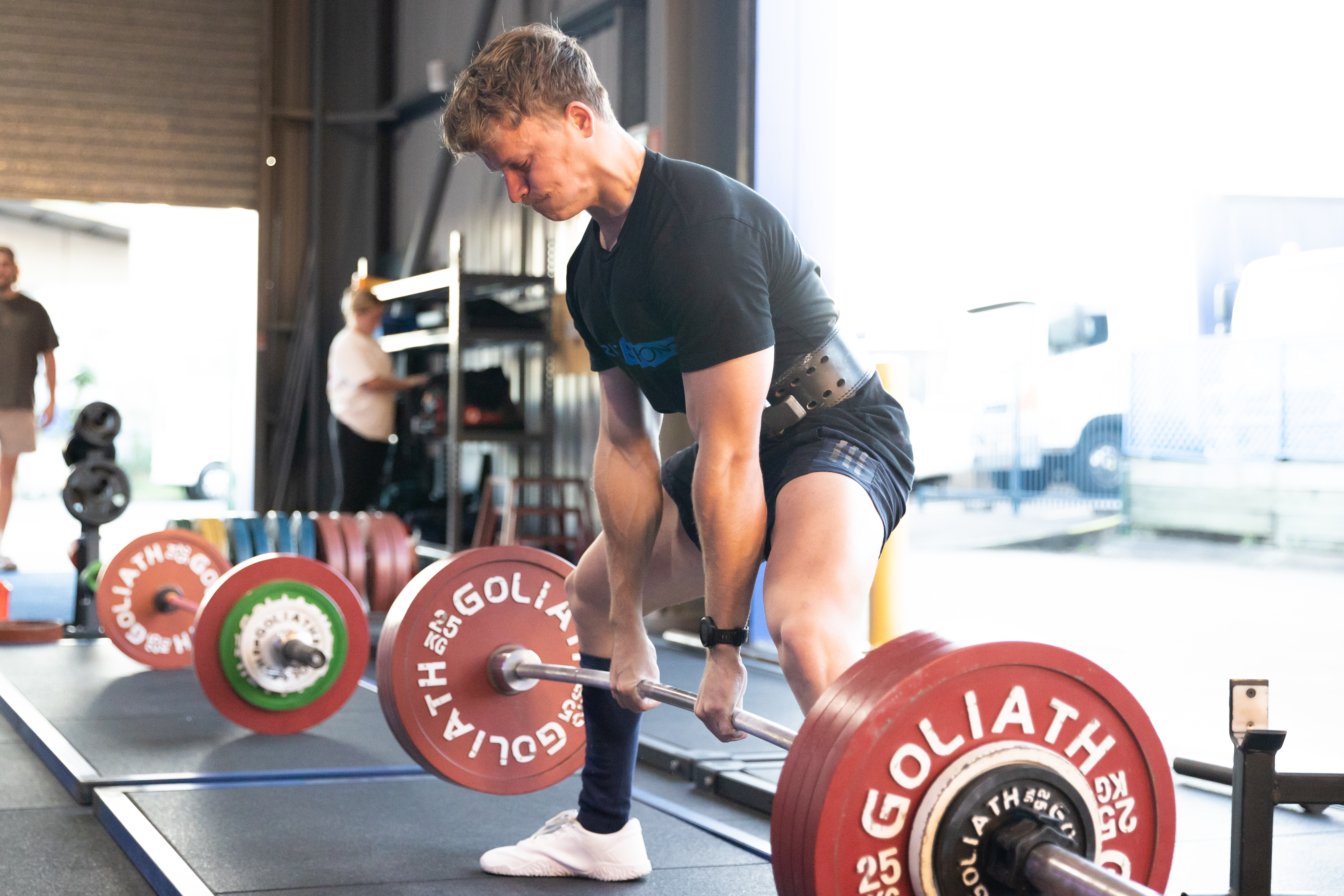 Gym's heavy lifting birthday party