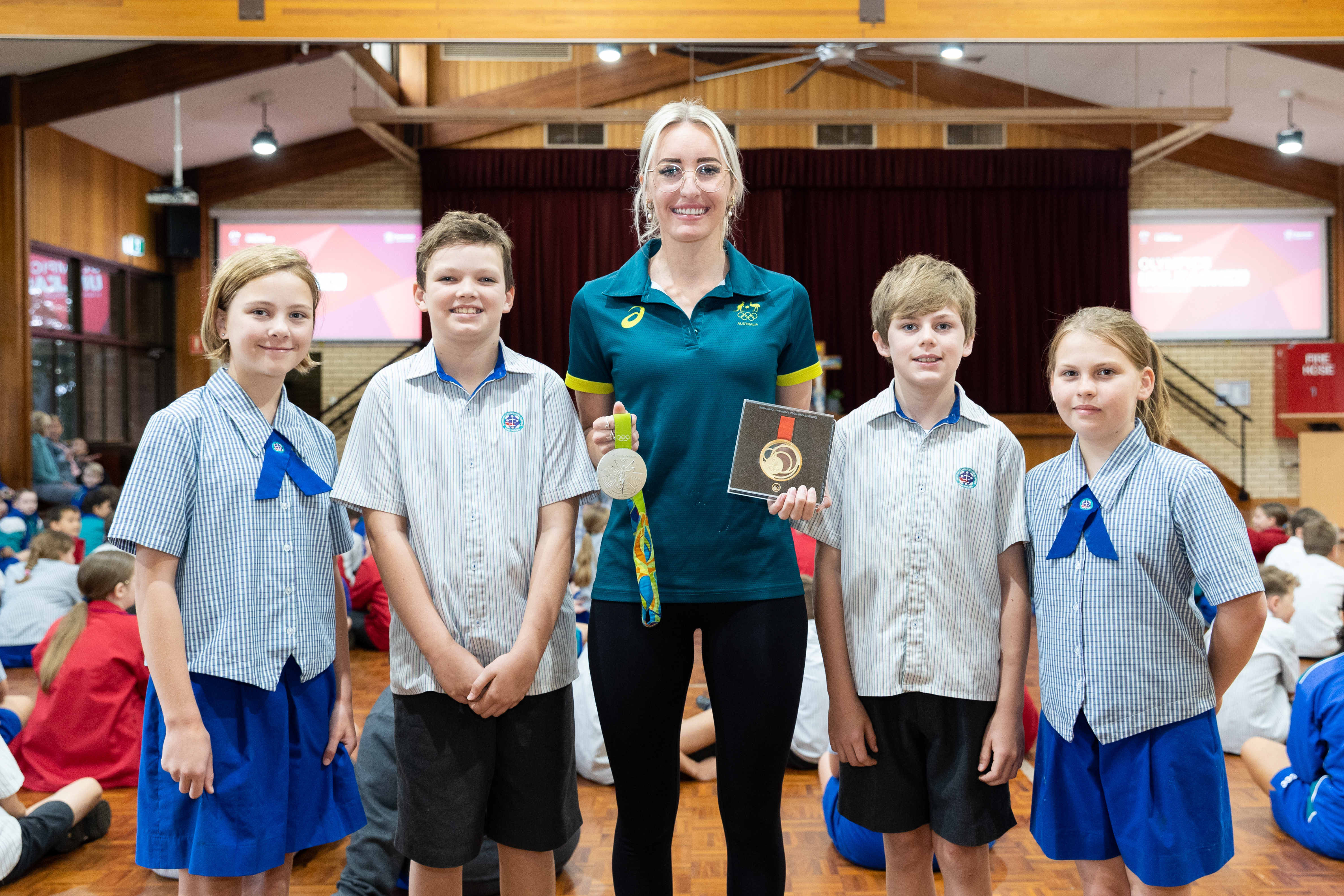 Kaylee's going for Olympic gold