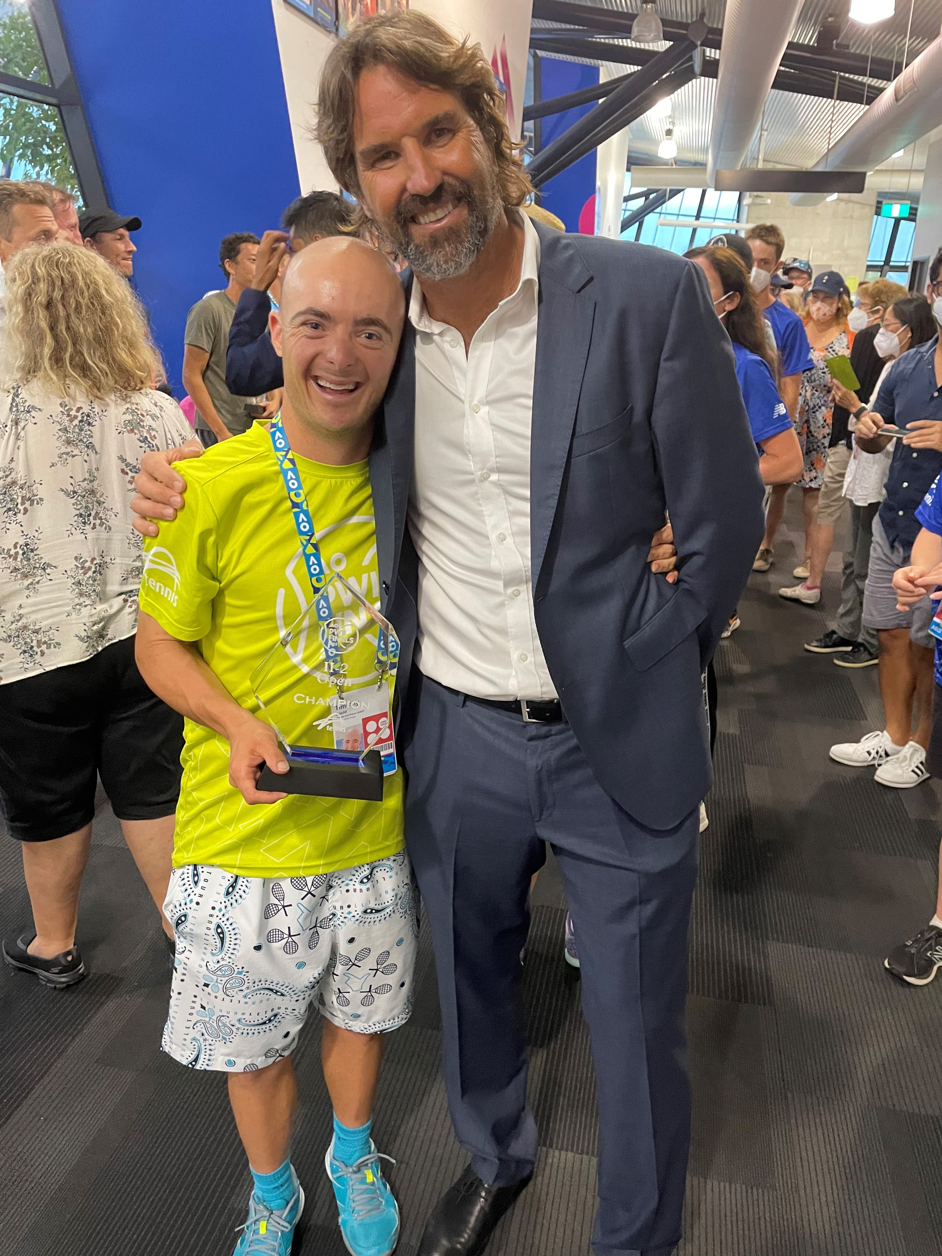 Tim's a Newcombe Medal marvel