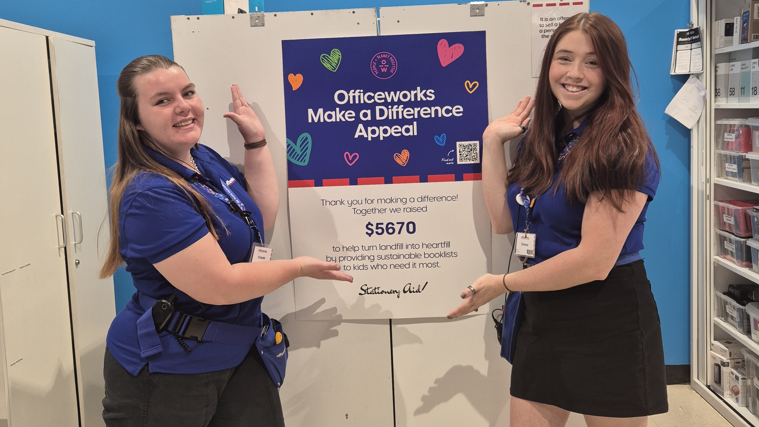 Appeal raises thousands for Stationery Aid