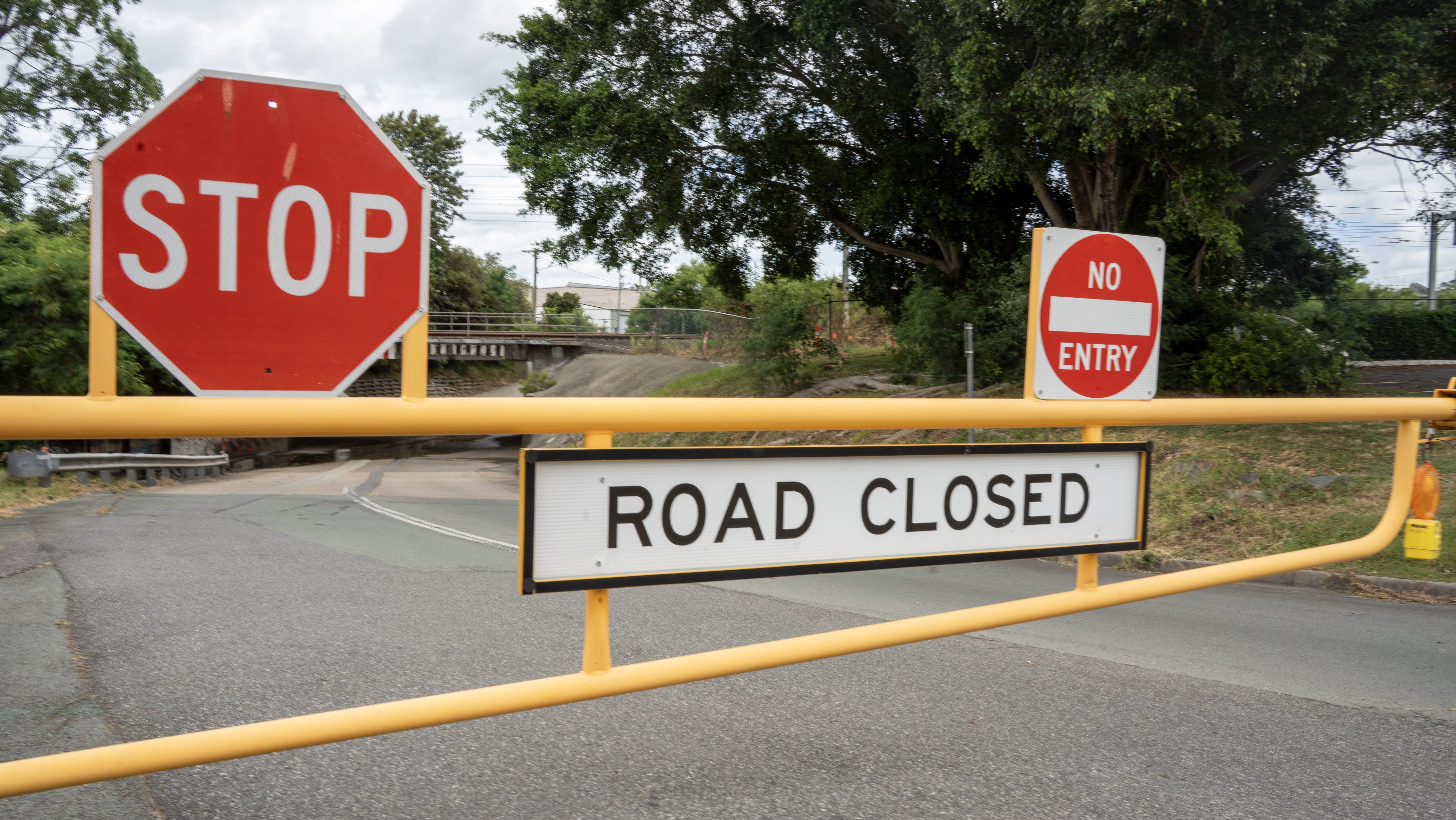 Roads closed Moreton Bay due to flooding March 29 2025