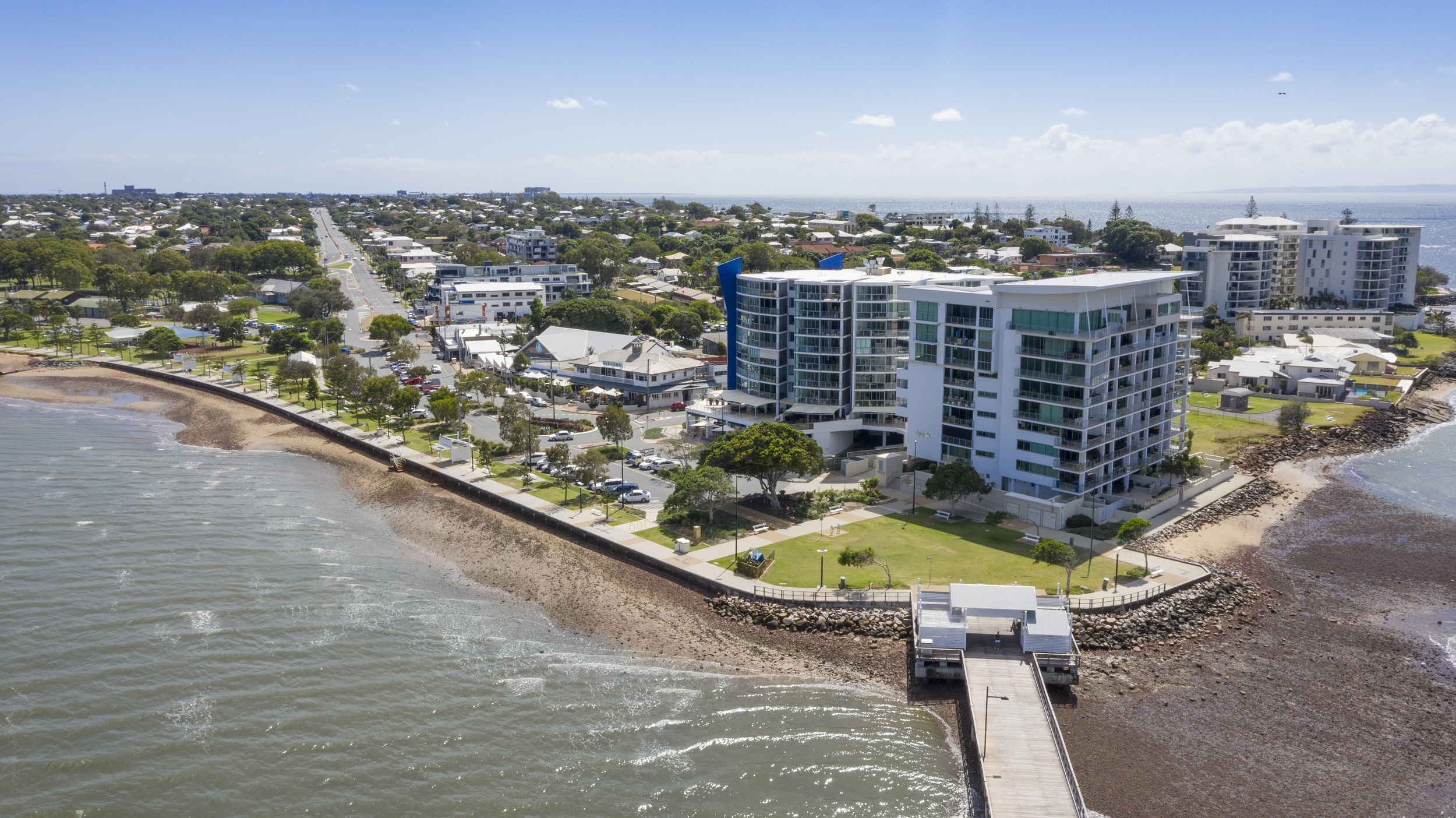New seawall shoring up Woody Point