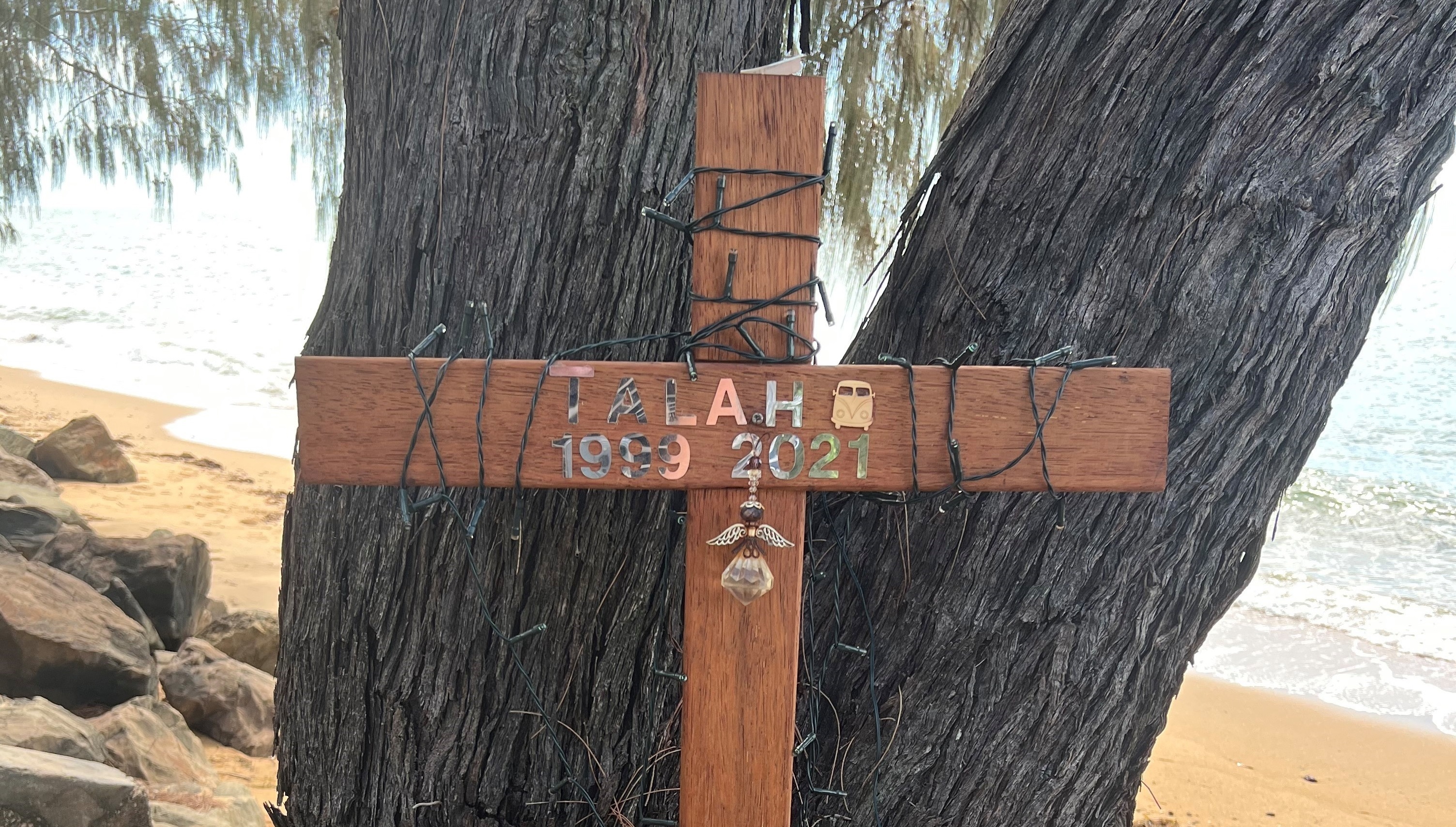 Family unveils new plaque for Talah