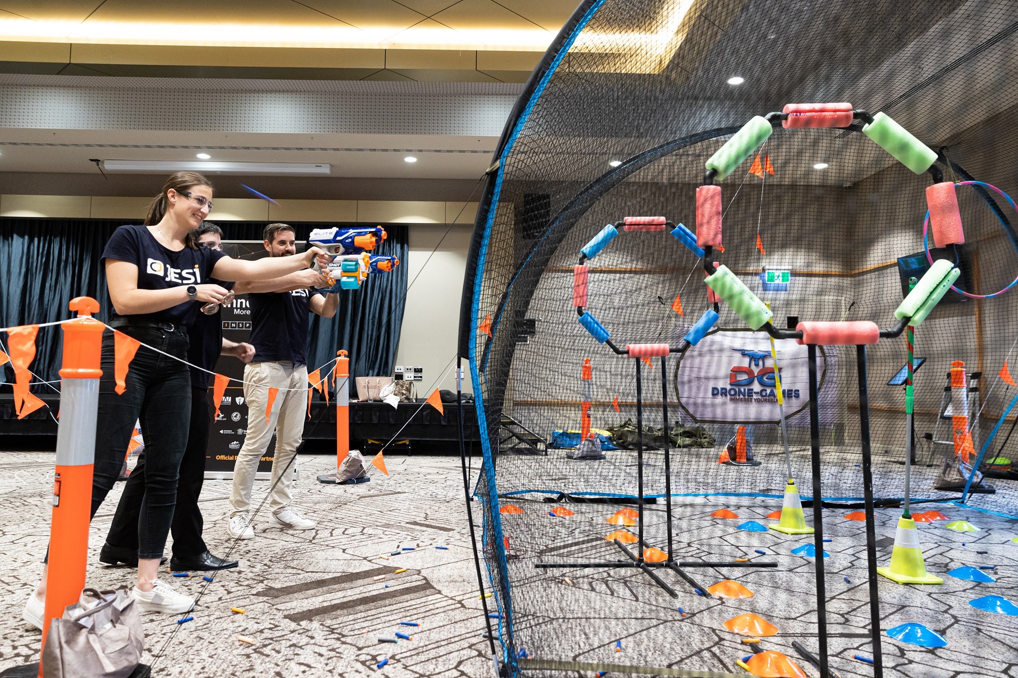 Big thrills and spills at Drone Games